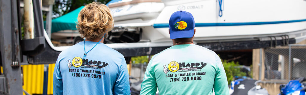 Boat Trailer Storage Miami - Boat Storage - Happy Trailer Storage
